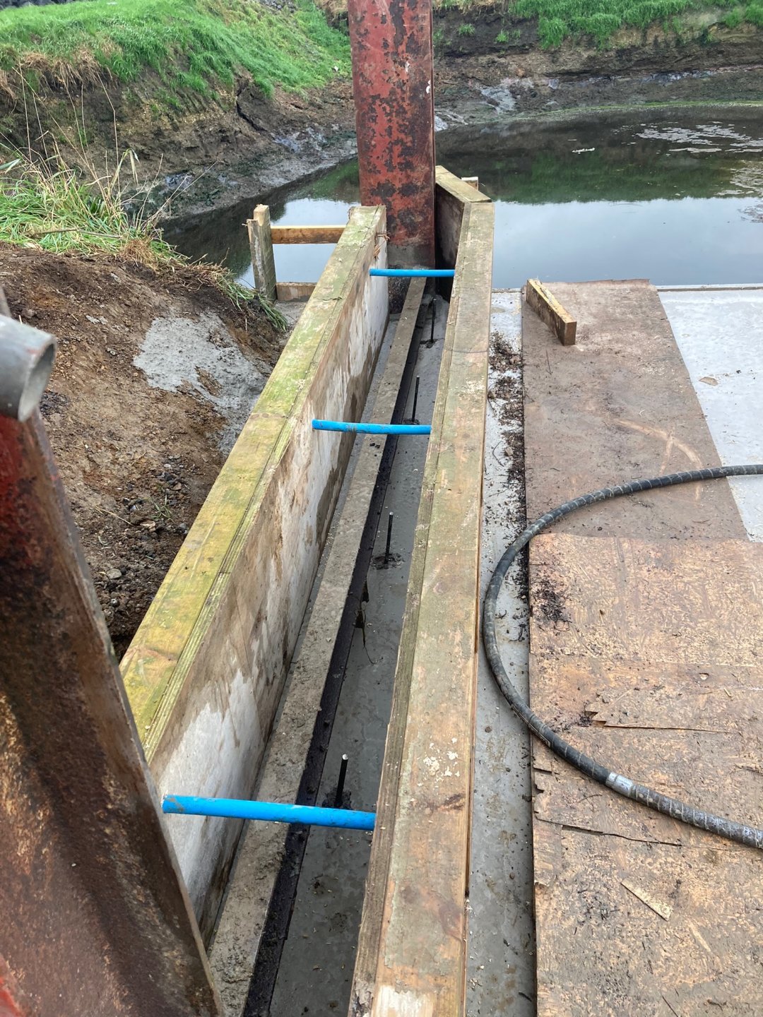 Slurry ramp build photos | The Farming Forum