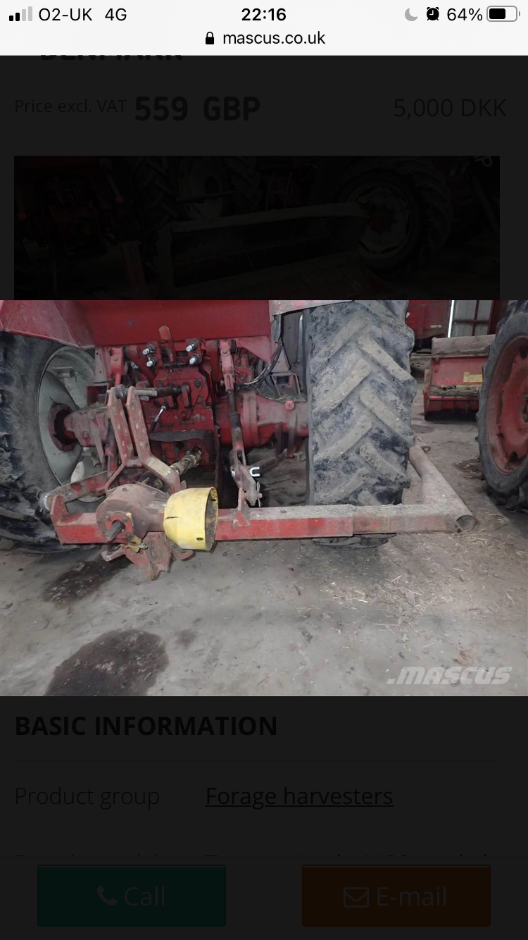 Taarup single chop. Taarup handy forage harvester | The Farming Forum