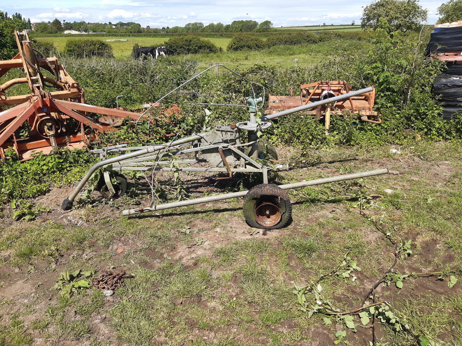 Irrigator/brown water pump,reeler and Briggs rotorainer | The Farming Forum