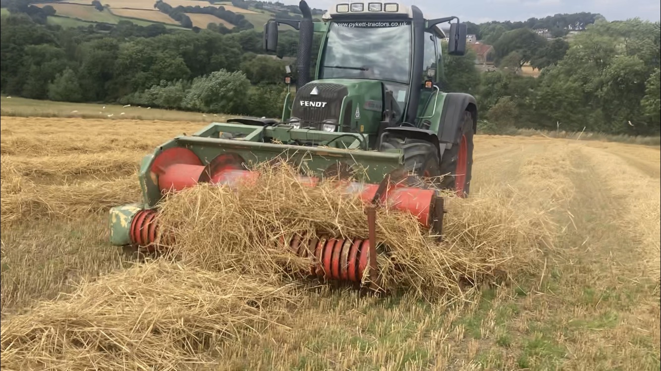 best ,machine to move a wet swath of straw???? | The Farming Forum