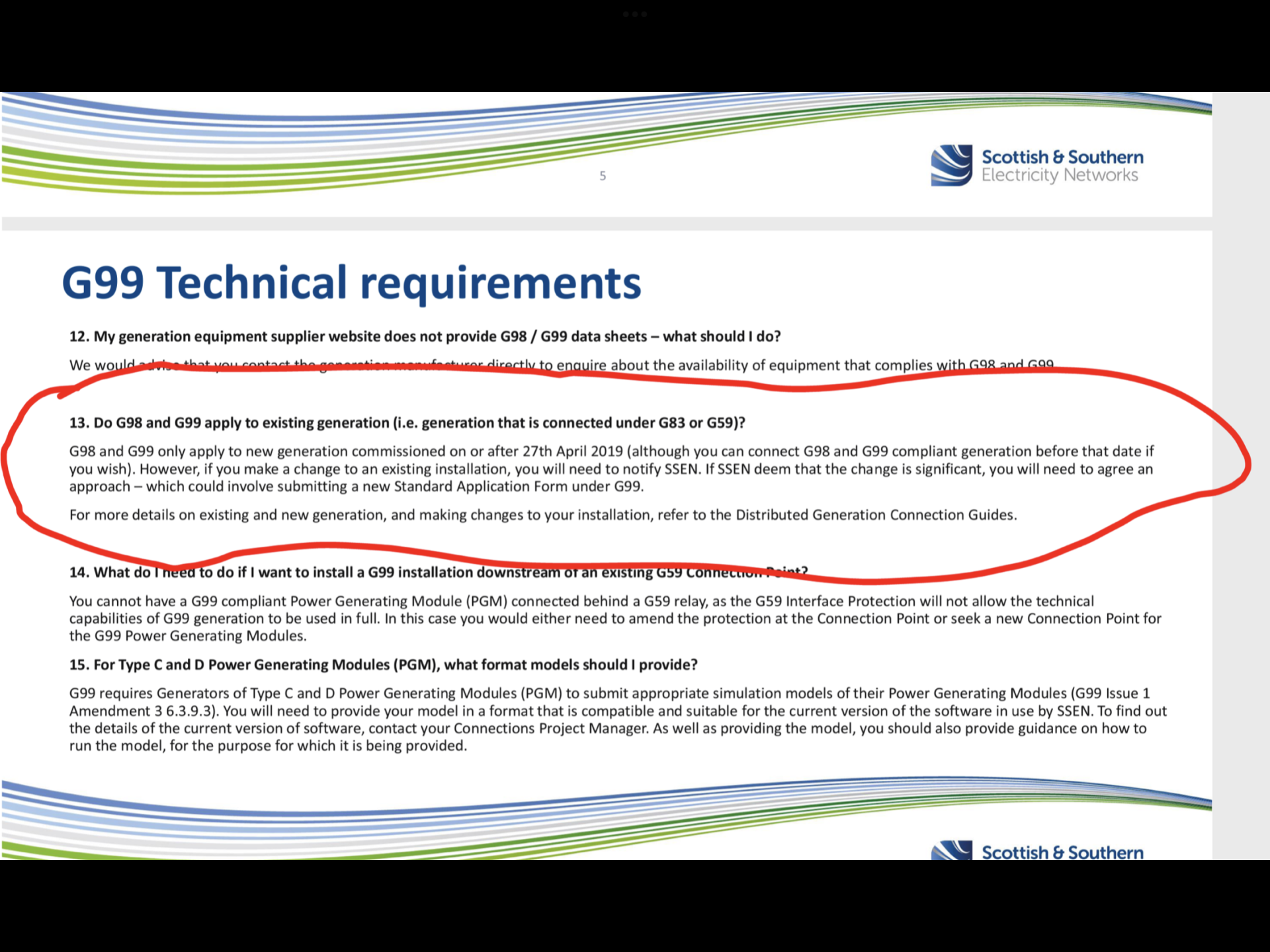 Do you need a g99 to replace an inverter? | The Farming Forum