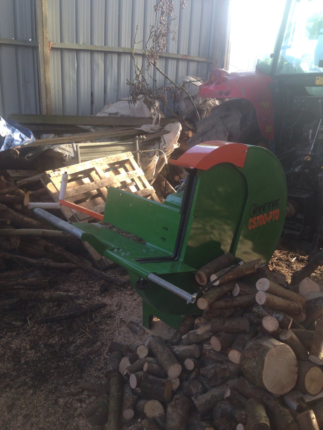log shear. | The Farming Forum