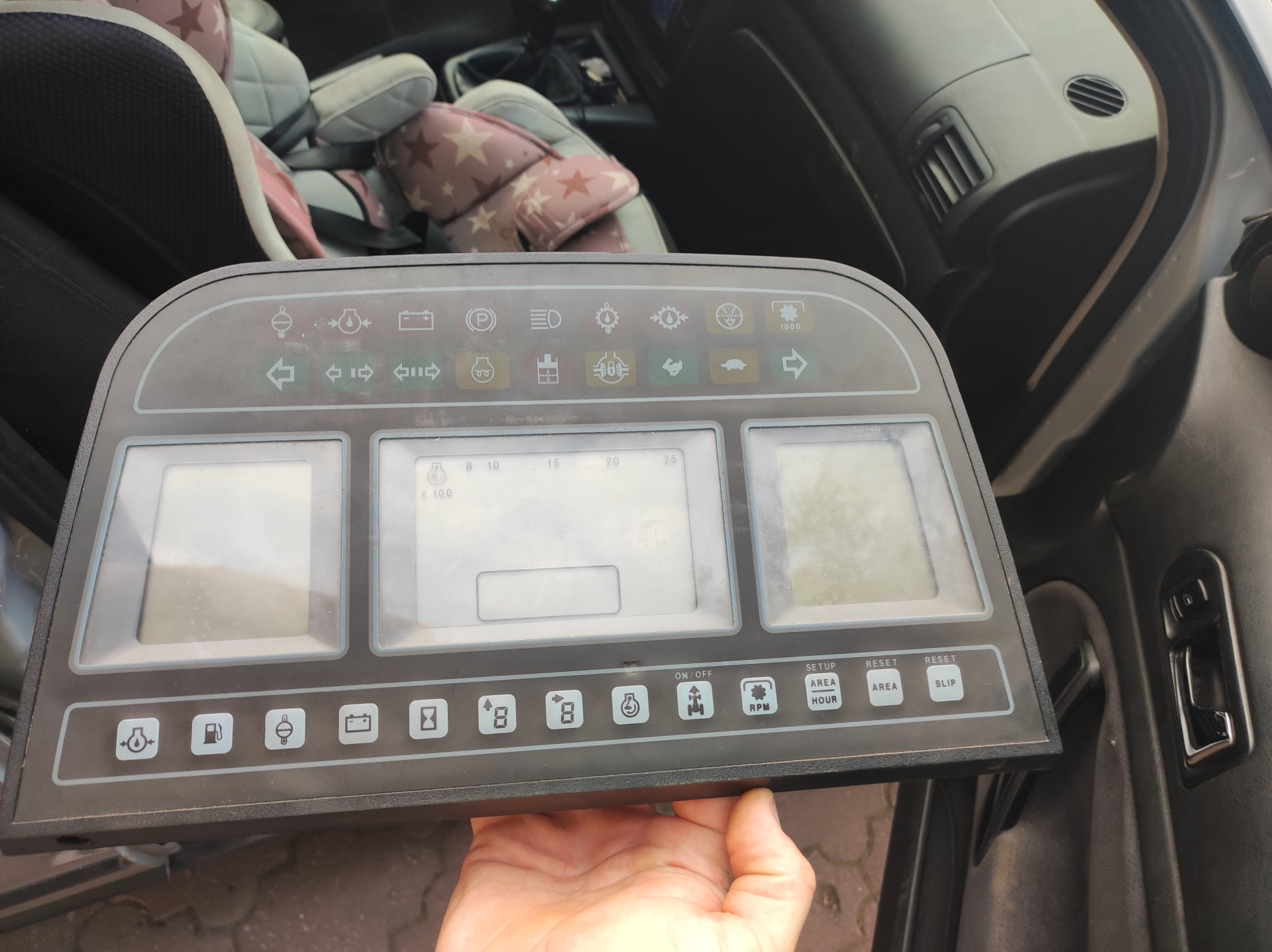 Ford 7840 Instrument panel | The Farming Forum