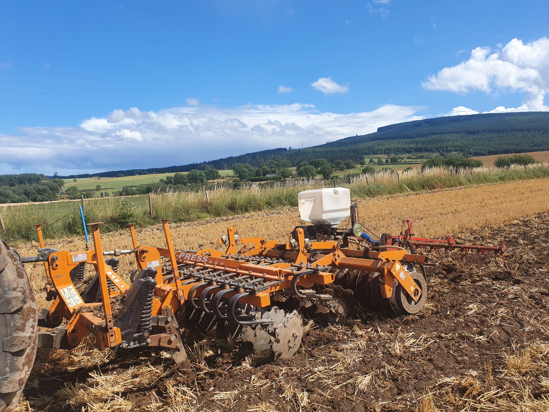 OSR row spacing | The Farming Forum