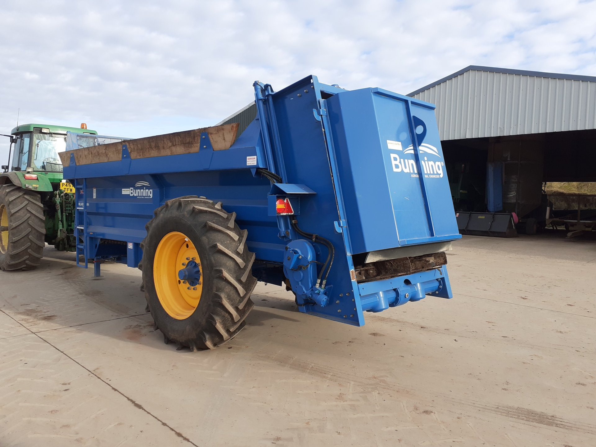 Rear Discharge Spreader-Canopy | The Farming Forum