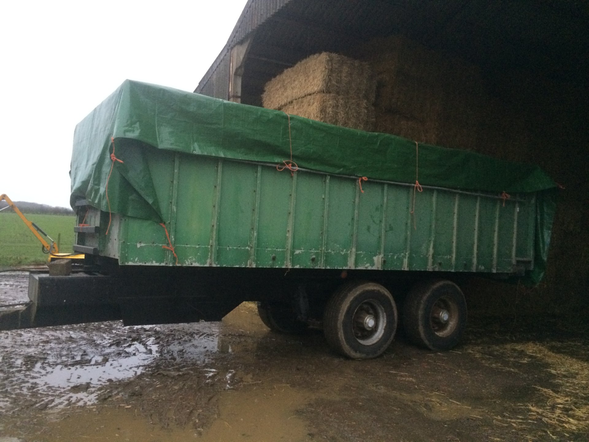 Bulk blower trailer | The Farming Forum