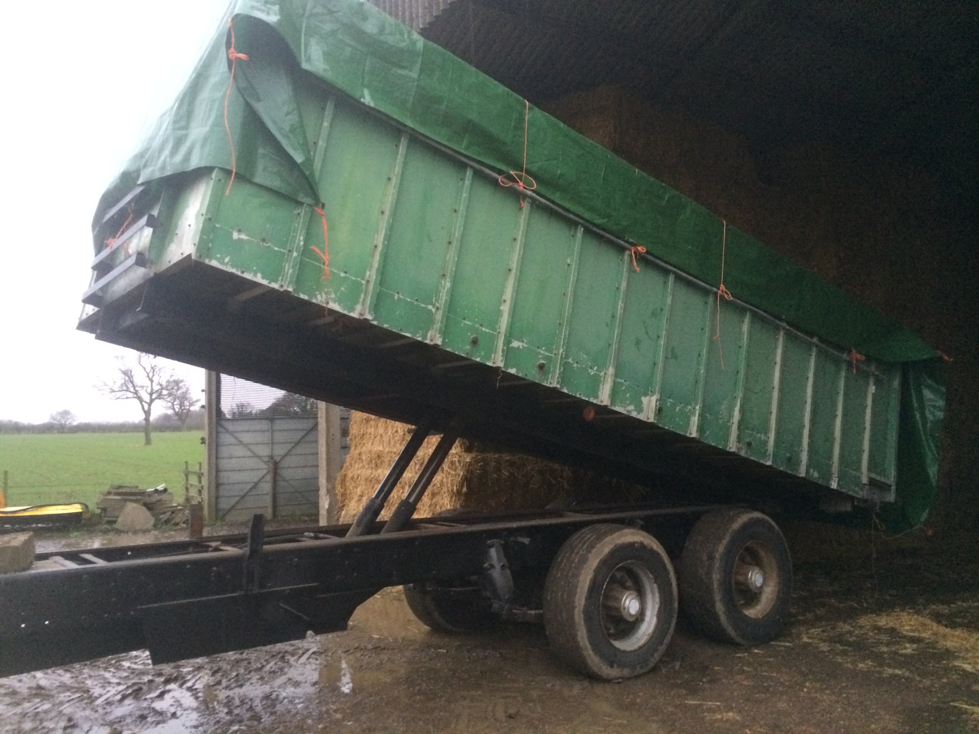 Bulk blower trailer | The Farming Forum