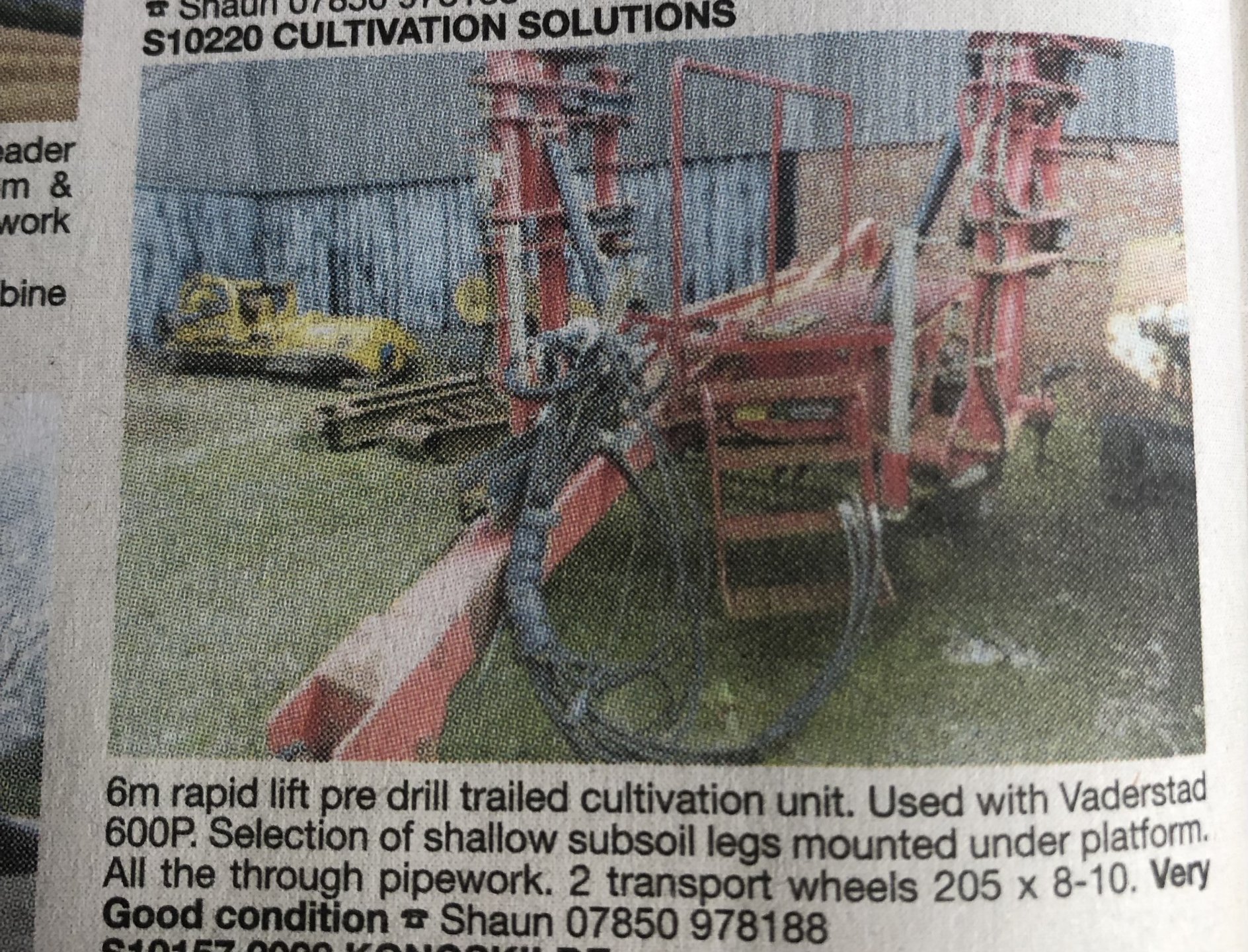 Cultivation solutions Rapid lift | The Farming Forum