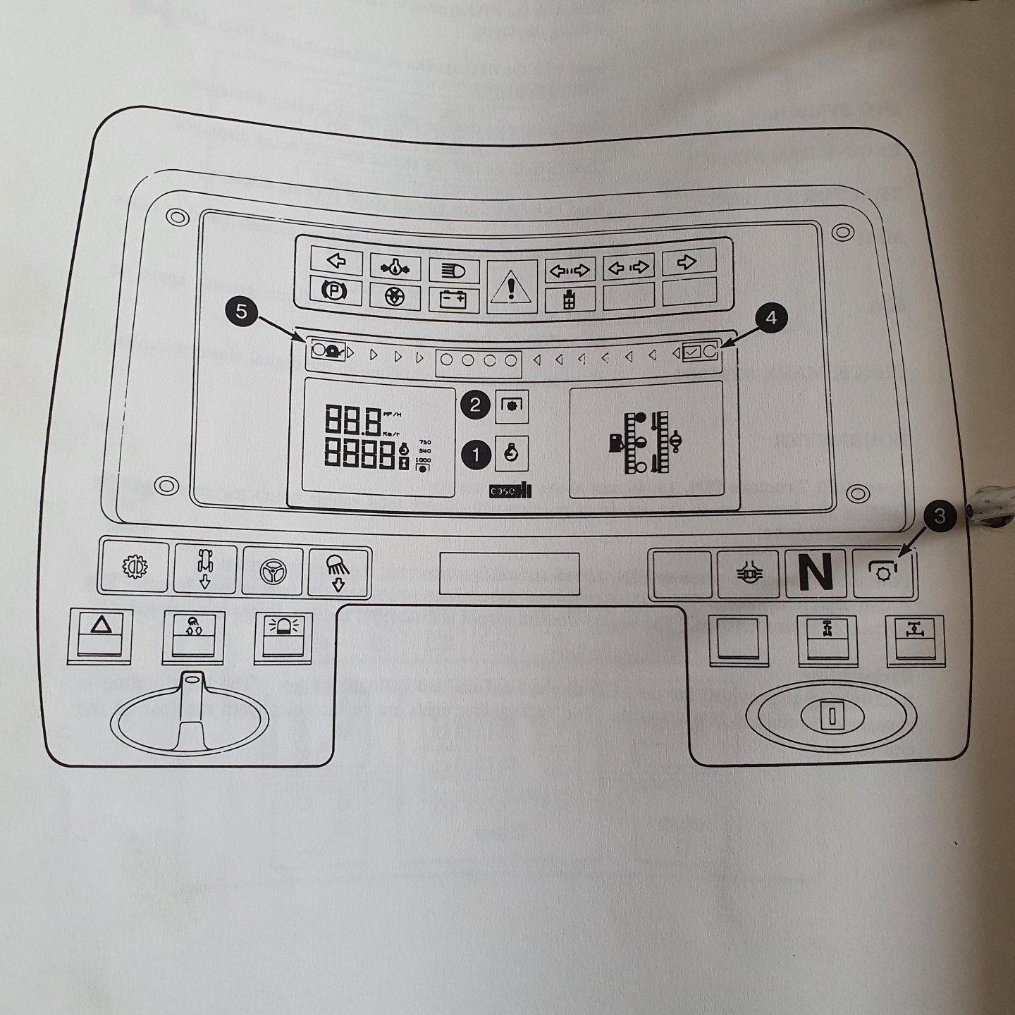 CASE 5150 INSTRUMENT CLUSTER | The Farming Forum
