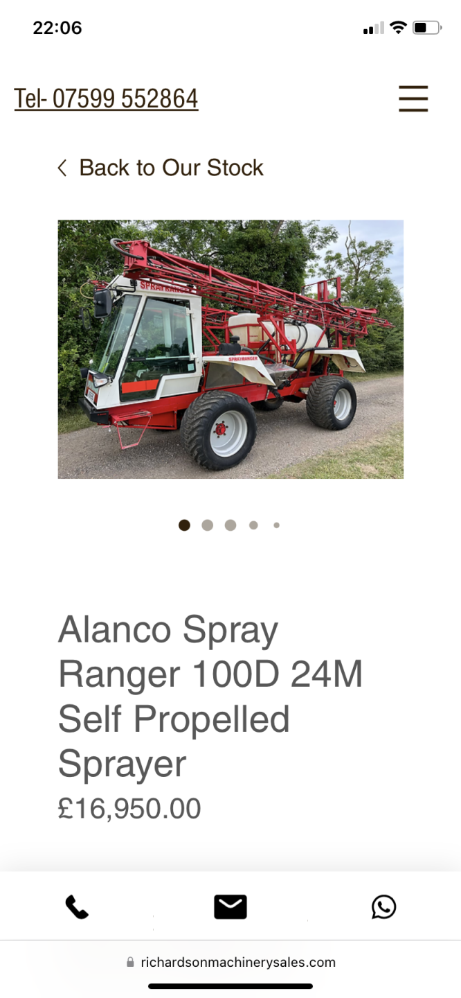 Alanco sprayranger | The Farming Forum