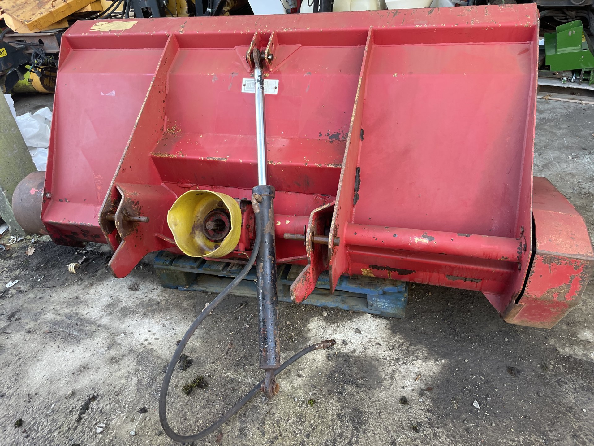 Root auger bucket. | The Farming Forum