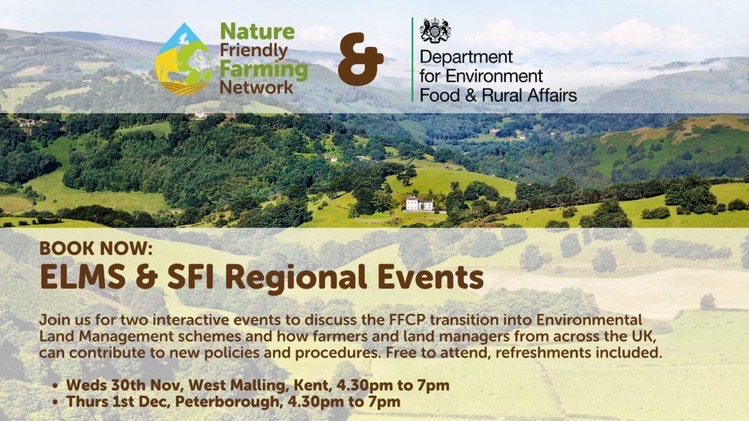 England - NFFN and Defra EML and SFI regional events in Kent and ...