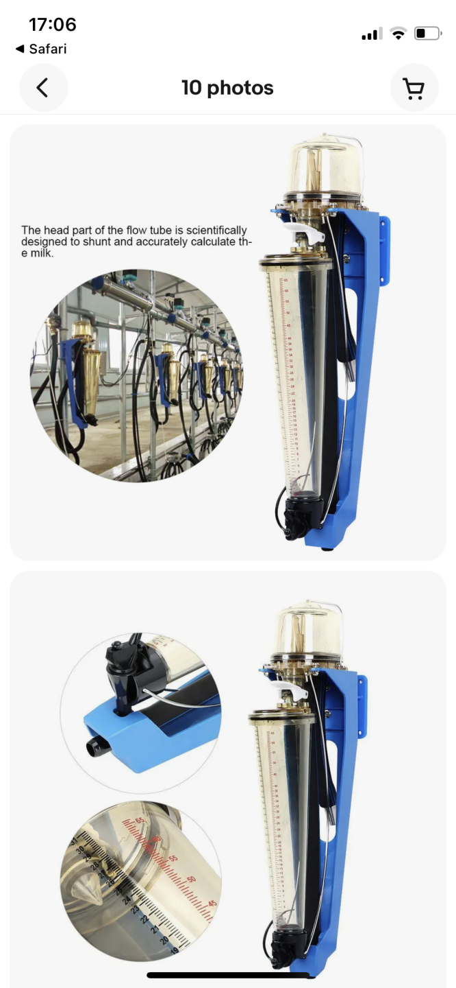 Simple milk meters | The Farming Forum