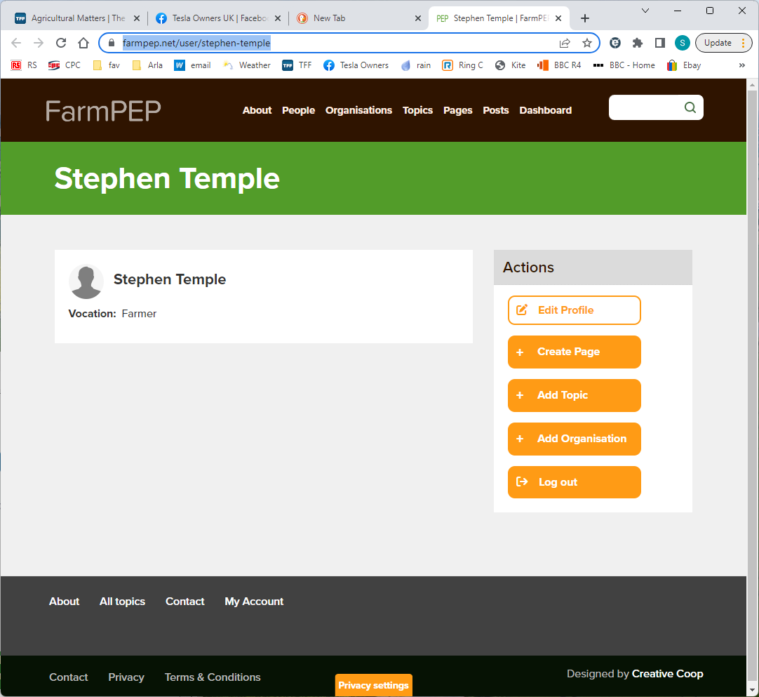 Farm PEP website - anyone on it? | The Farming Forum