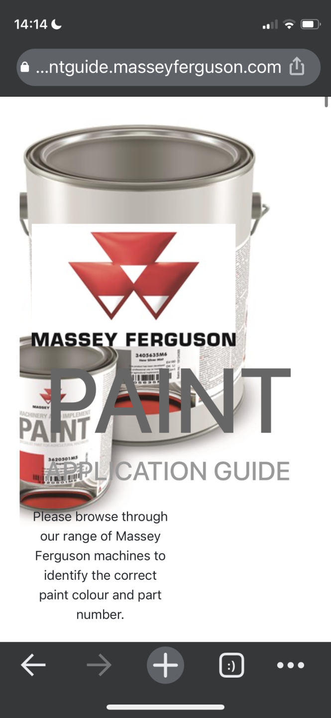 Massey 135 paint | The Farming Forum