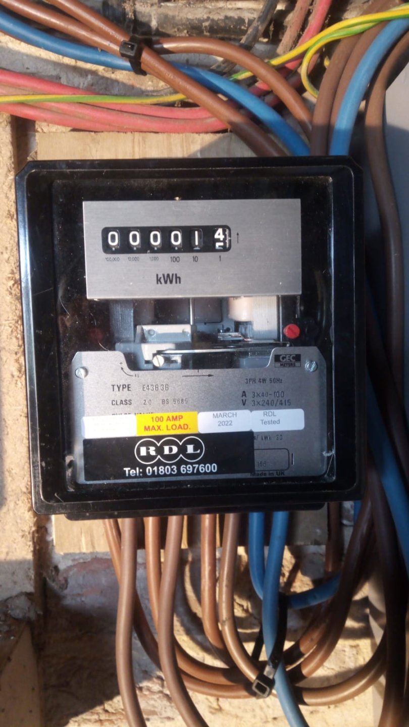 3 phase electricity consumption meter | The Farming Forum