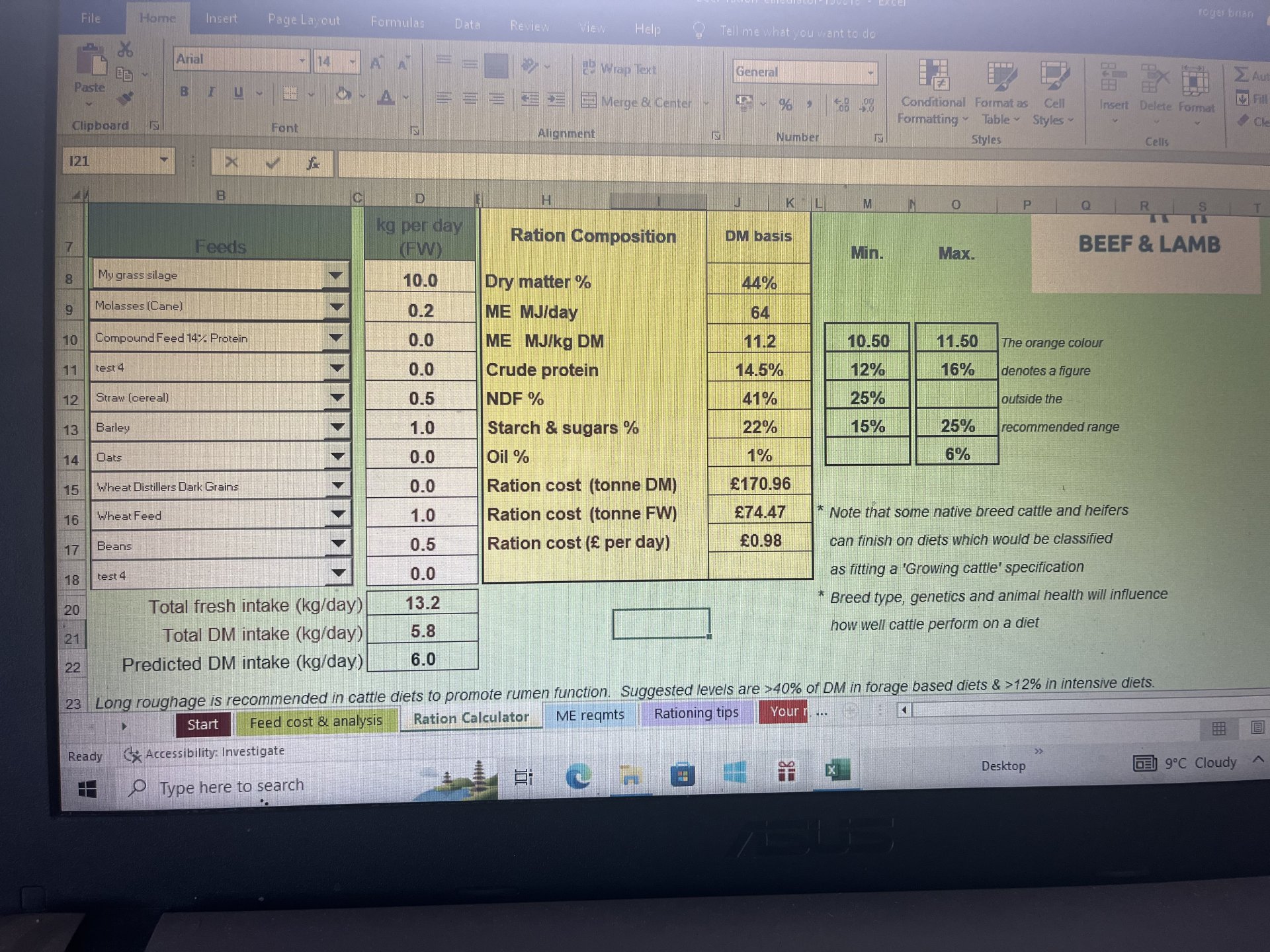 Formulating cattle diets | Page 2 | The Farming Forum