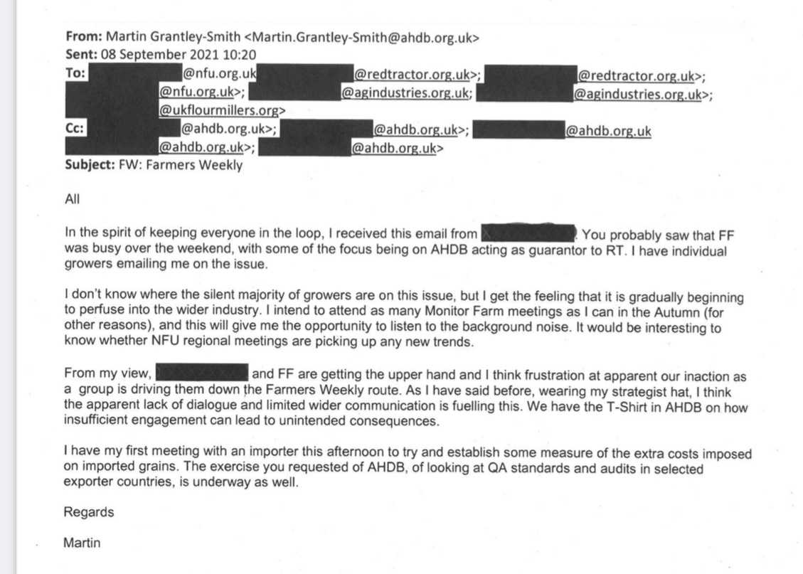 Anyone from AHDB care to comment please? | Page 20 | The Farming Forum