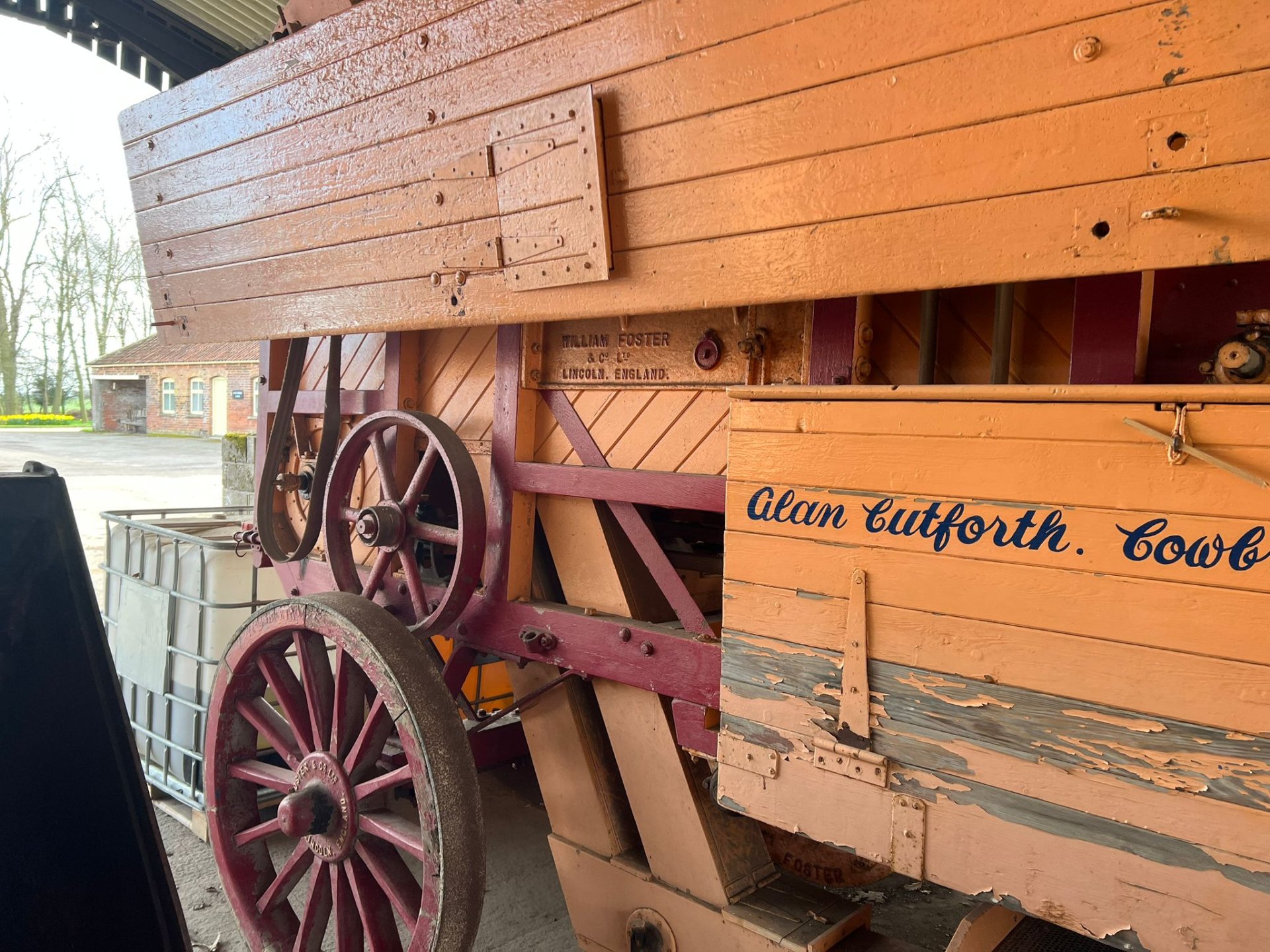 William Foster threshing machine | The Farming Forum