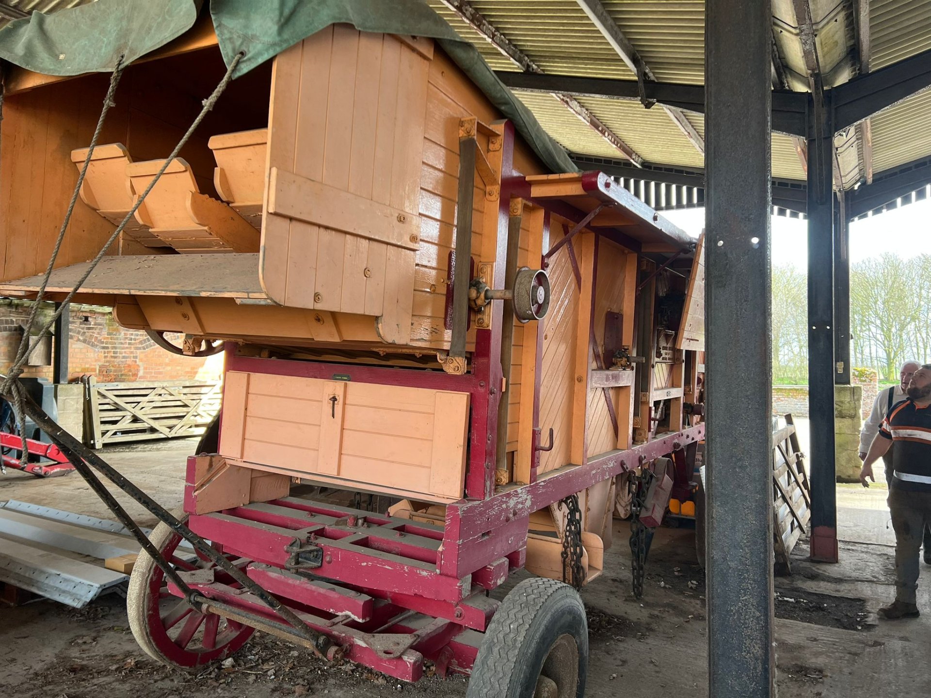 William Foster threshing machine | The Farming Forum