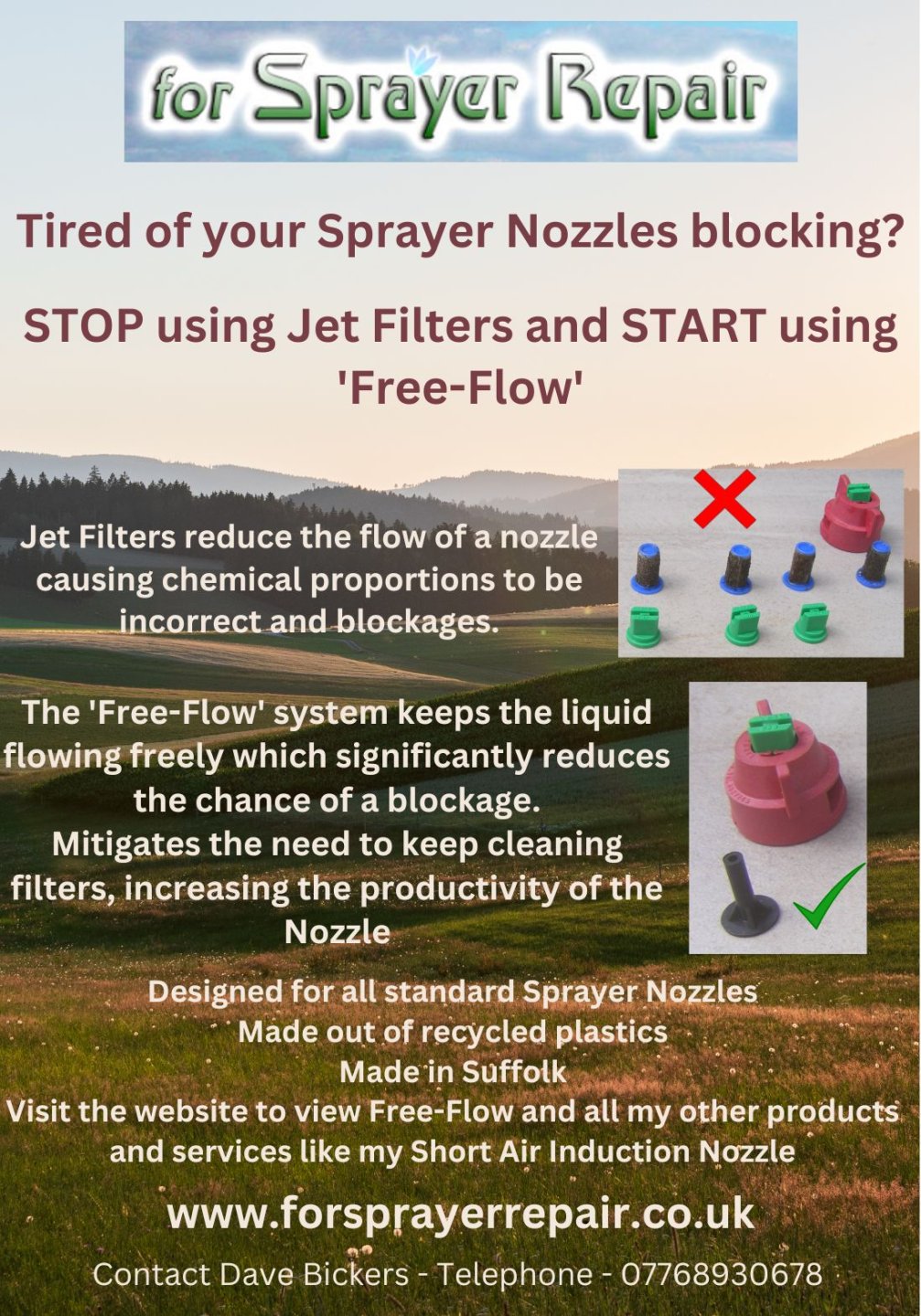 The problem with jets is that they tend to block when you use a jet ...