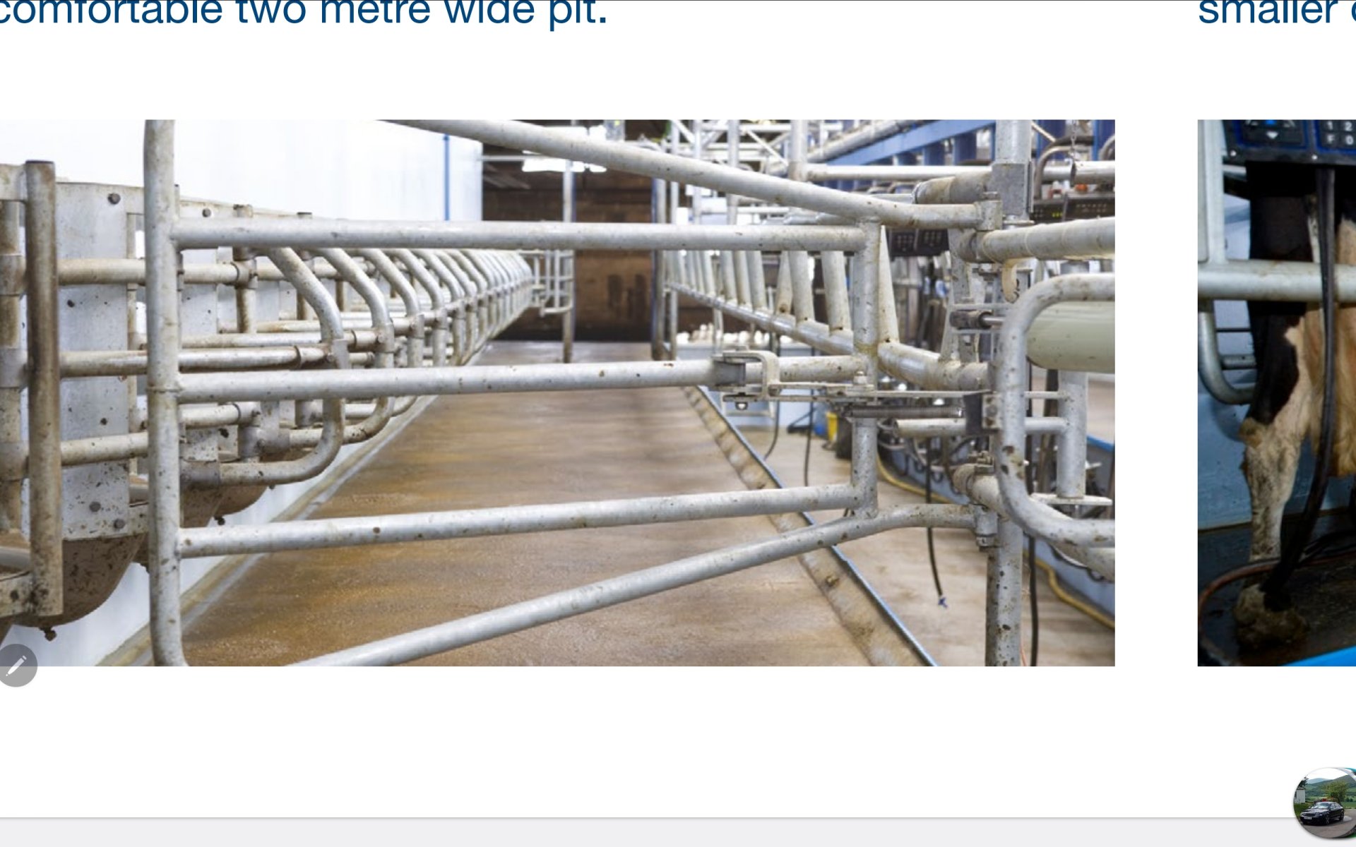 Electric Gates at front of milking parlour | The Farming Forum