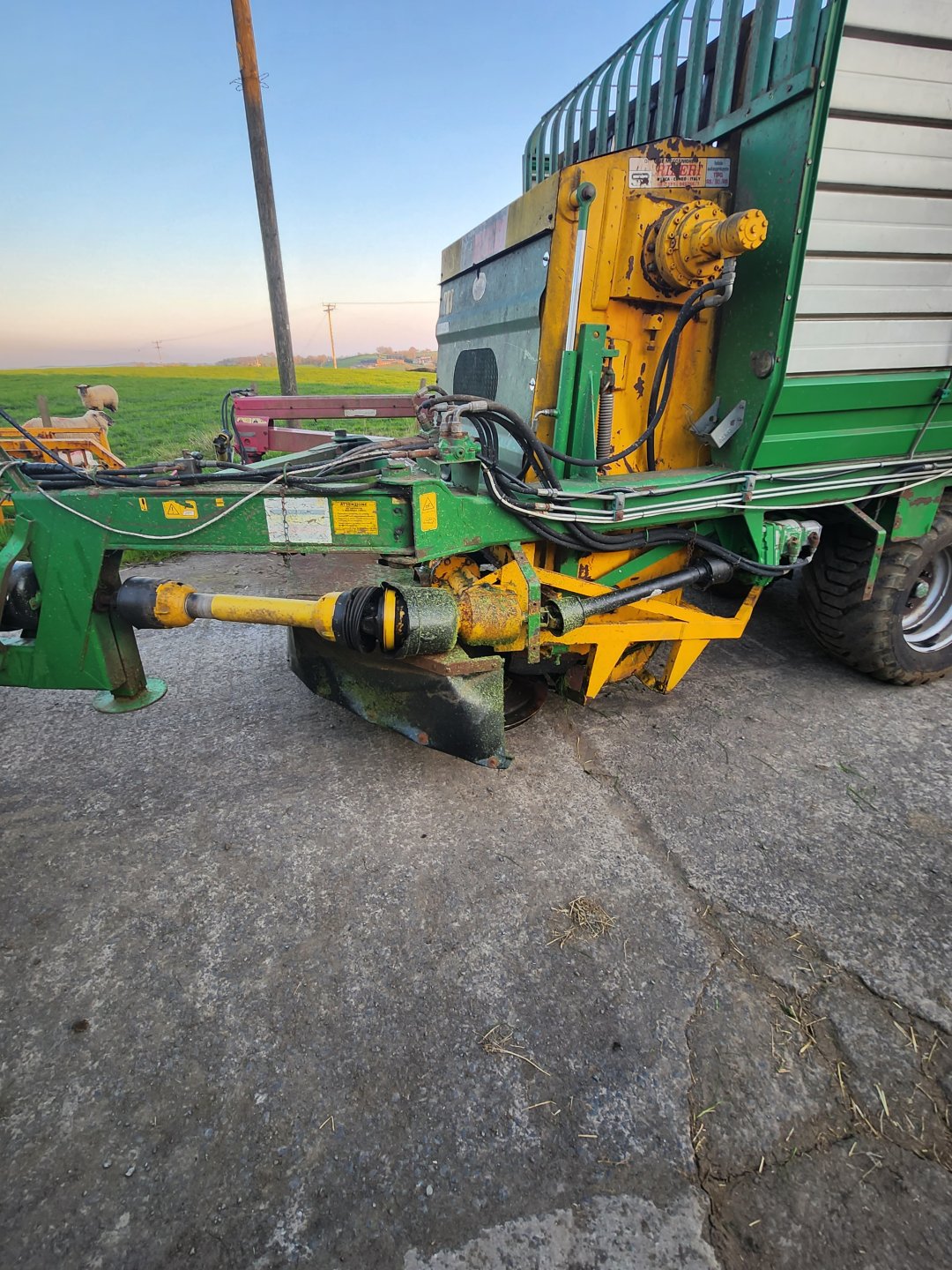 Zero grazer mower bed convert to disc | The Farming Forum