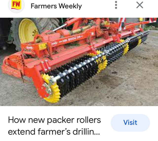 Lightweight Finishing roller for Power Harrow | The Farming Forum