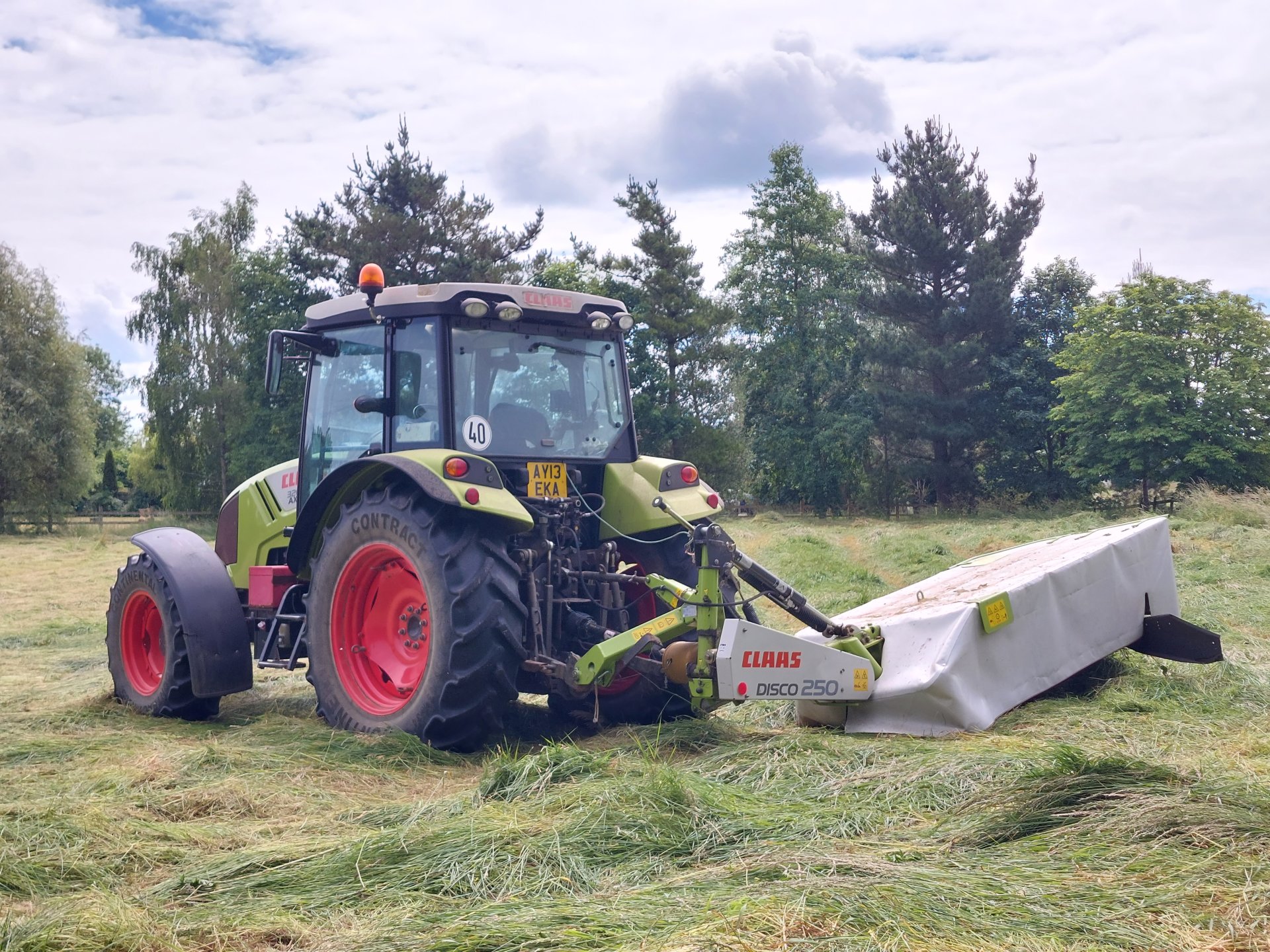 Claas 240 rear mower | The Farming Forum