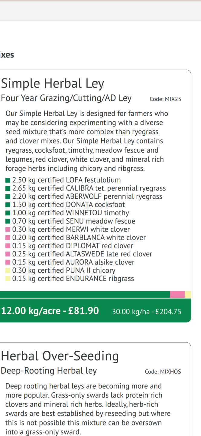 Herbal leys | Page 2 | The Farming Forum