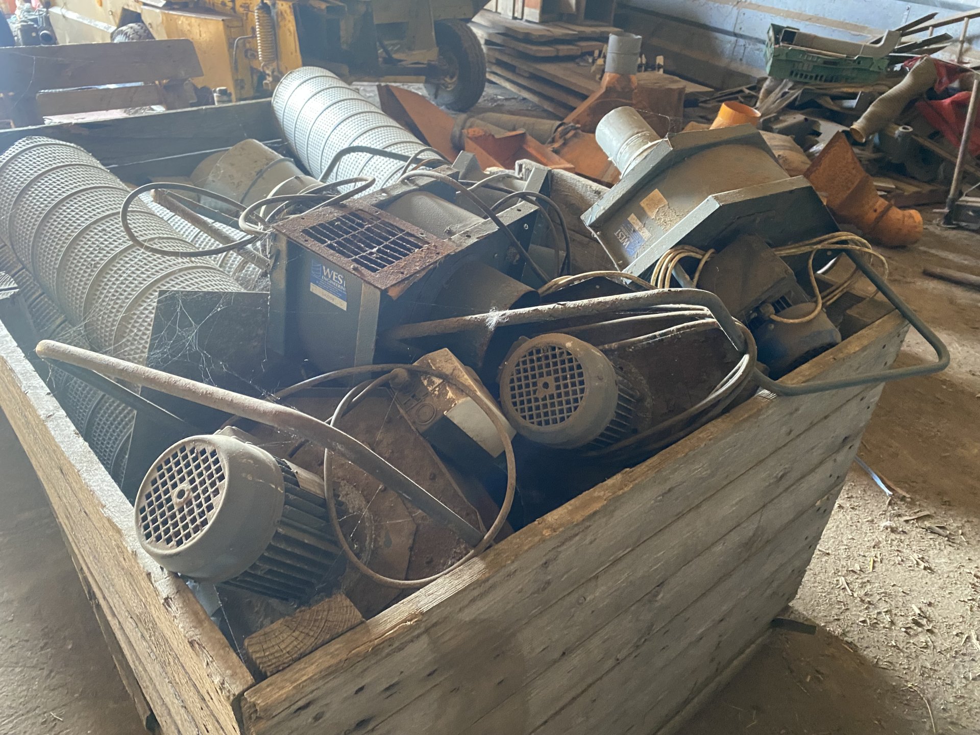Grain conditioning Fan, Pedestals, | The Farming Forum