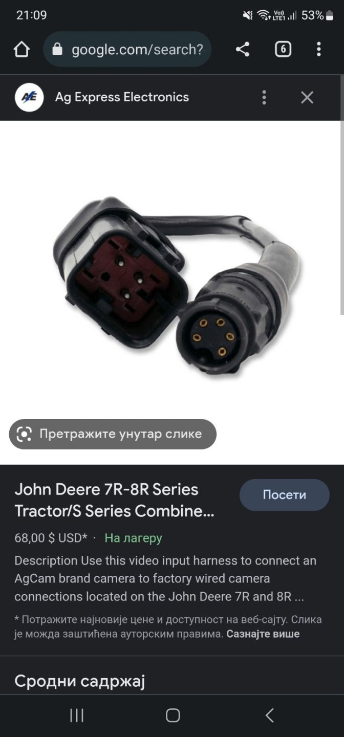 JD camera adapter pinout | The Farming Forum