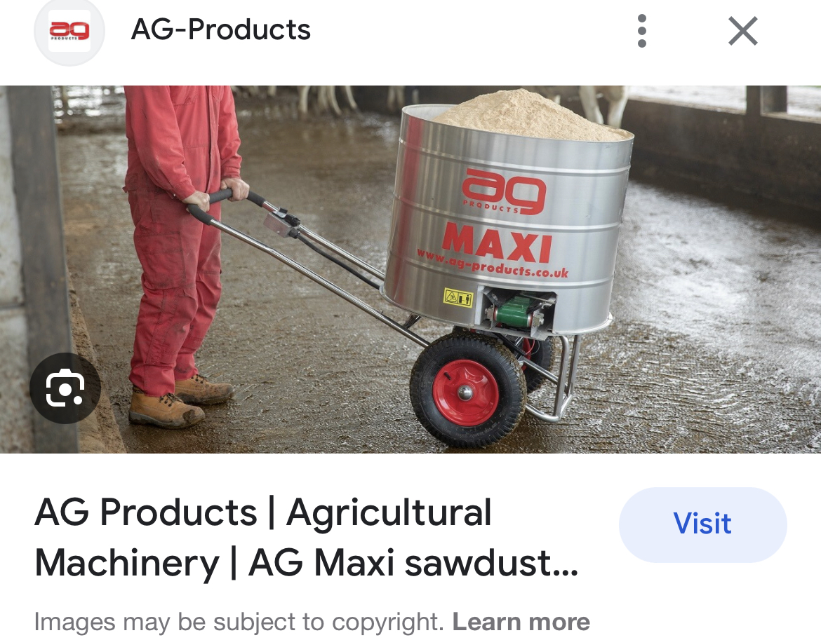 Ag maxi sawdust dispenser | The Farming Forum
