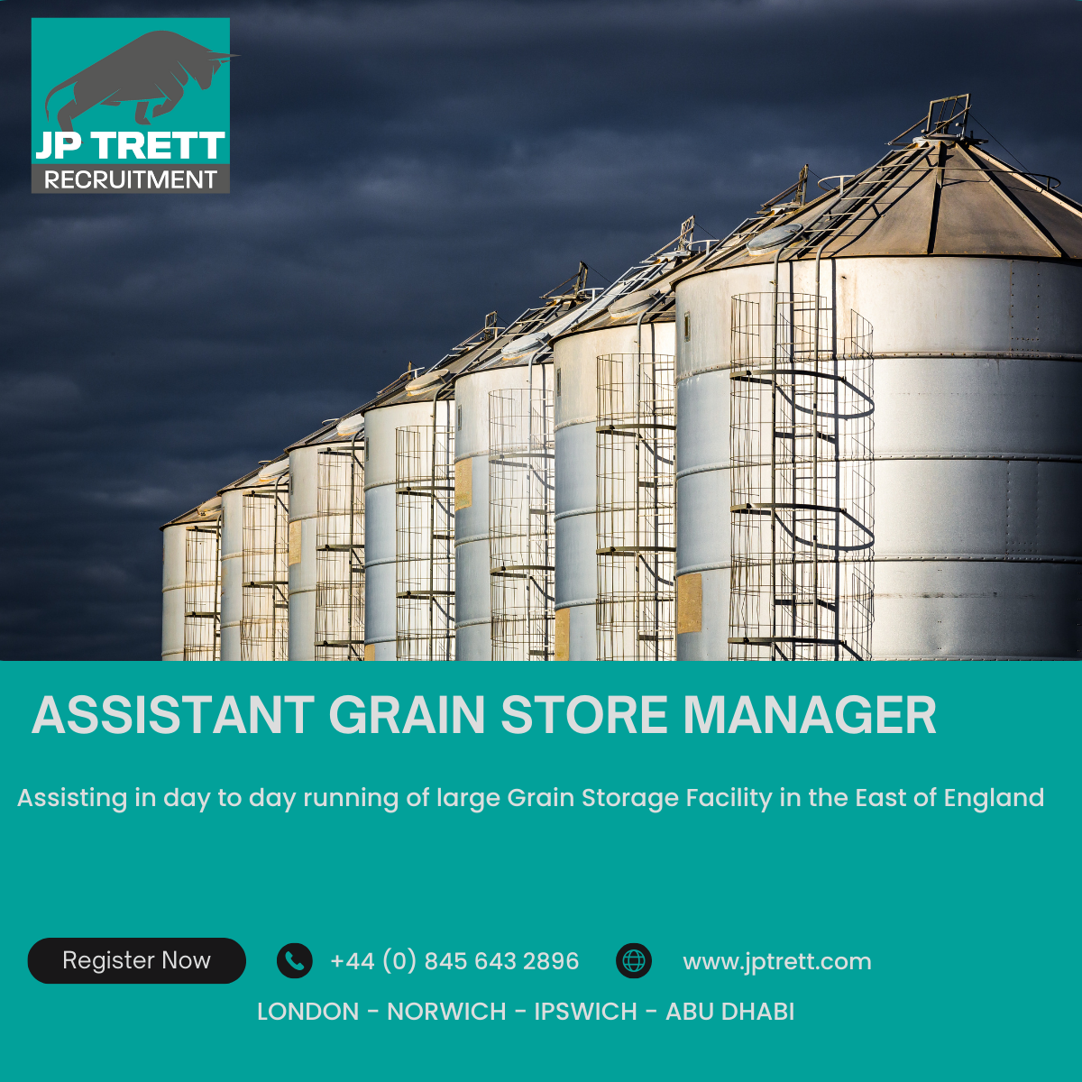 Situation Vacant - ASSISTANT GRAIN STORE MANAGER | The Farming Forum