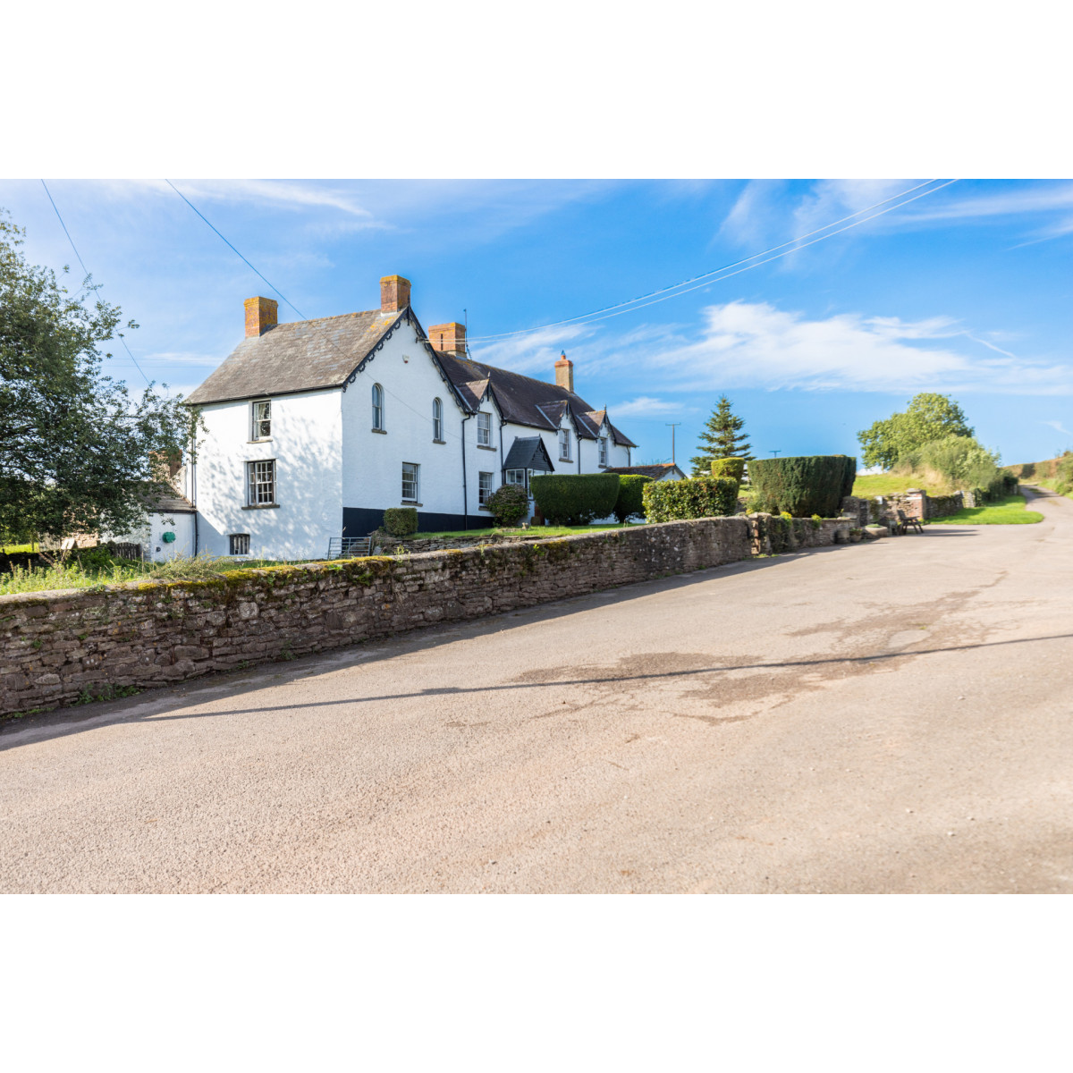 Duffryn Farm Llanvapley 173 acres, 3 houses | The Farming Forum