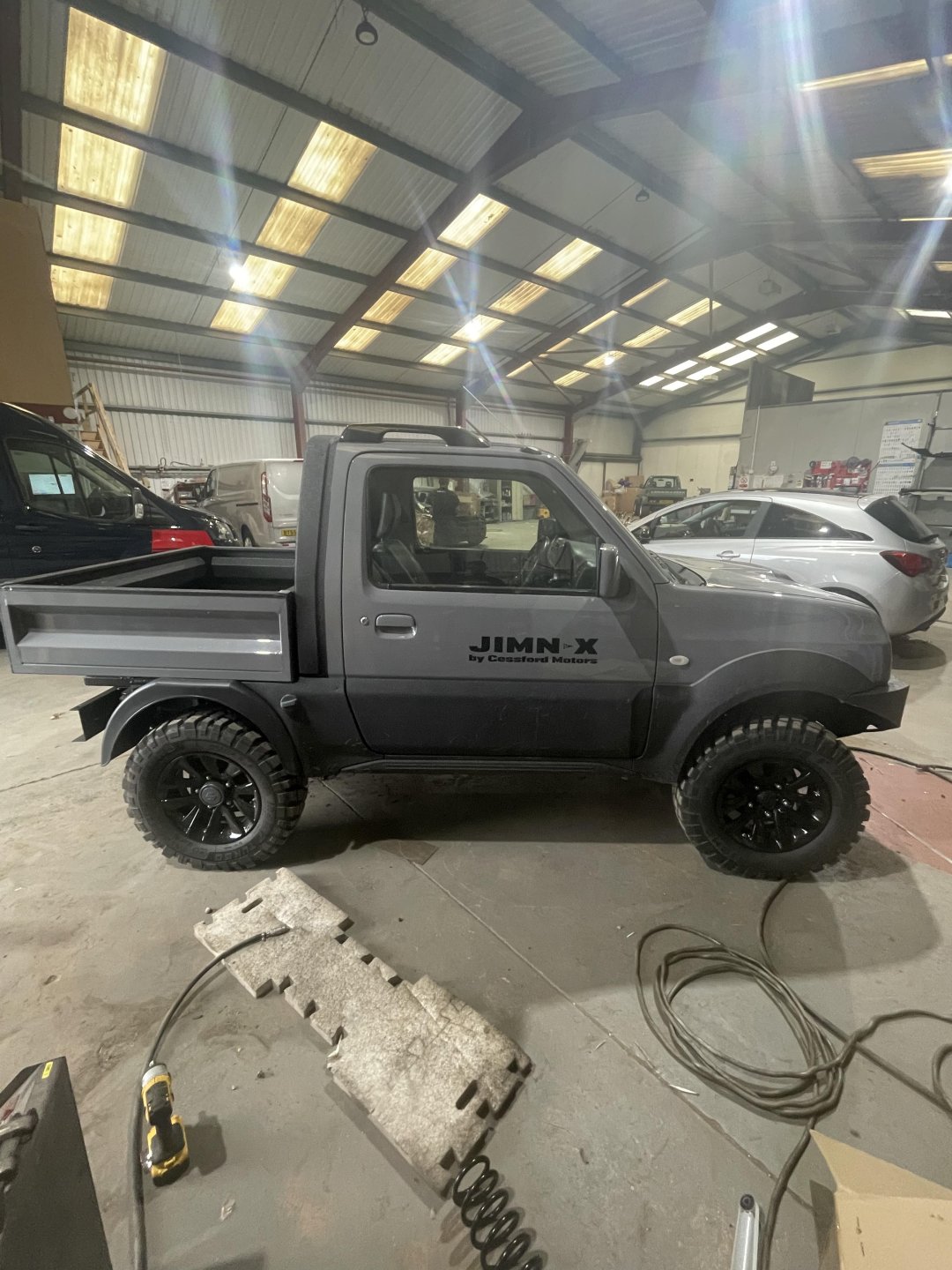 Jimny for farm, low ground pressure wheel tyres. | The Farming Forum