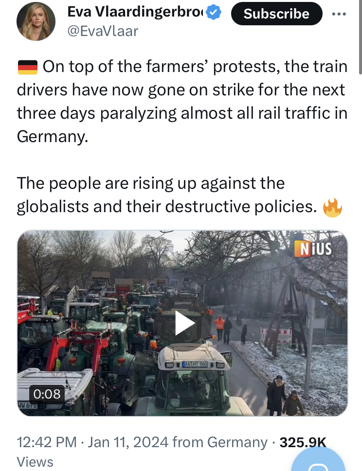 German Farmers Protests | Page 4 | The Farming Forum