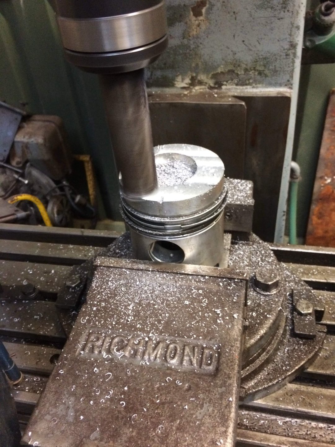 Piston stick out of engine block | The Farming Forum