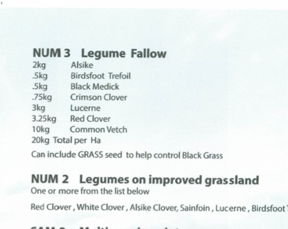 Cheapest NUM3 Legume Fallow Seed | Page 2 | The Farming Forum