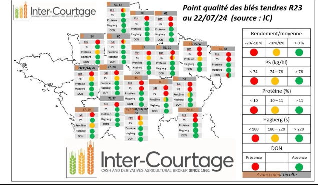 Laid crops in France | The Farming Forum