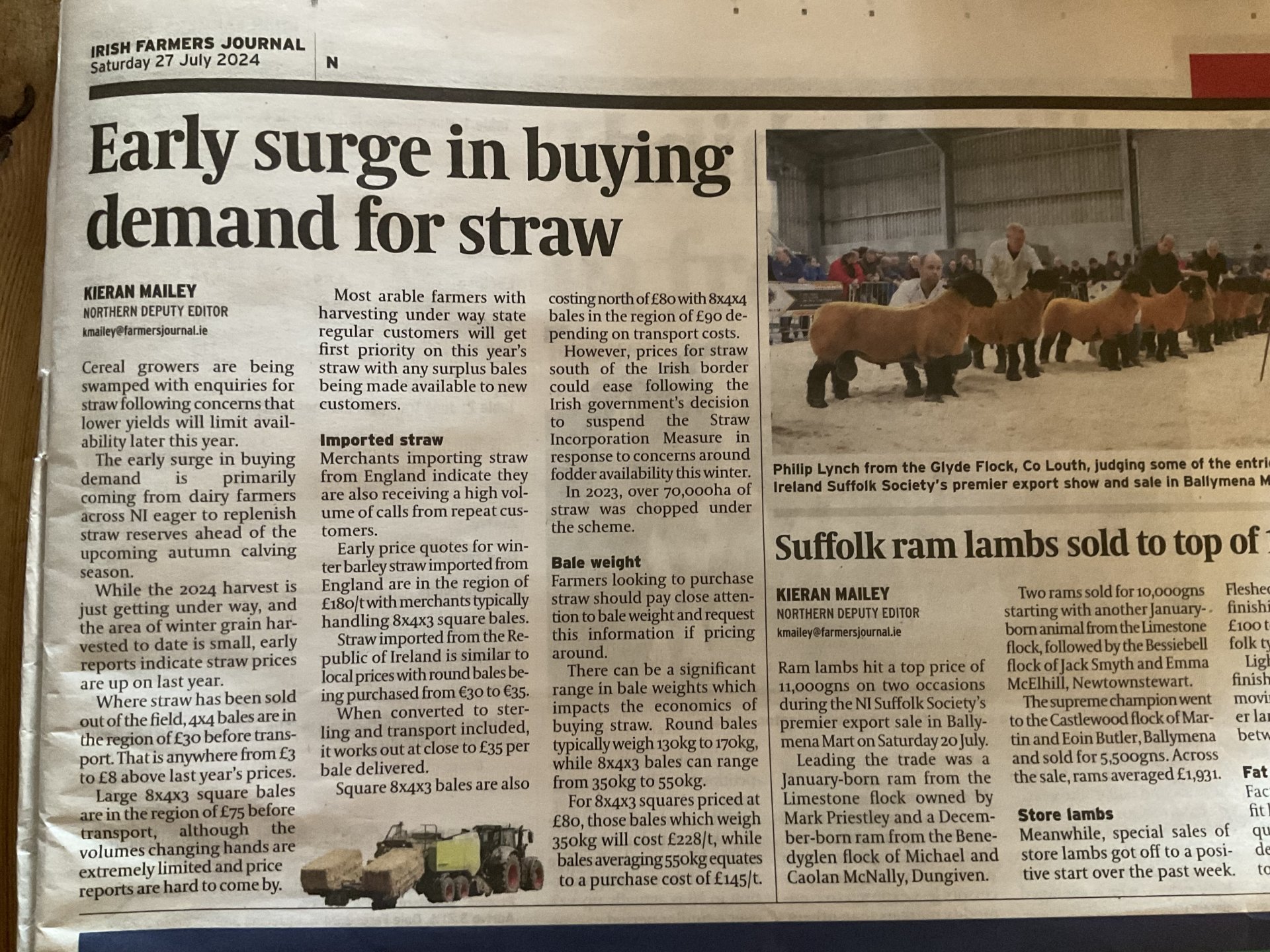 Straw prices 2024 | Page 10 | The Farming Forum