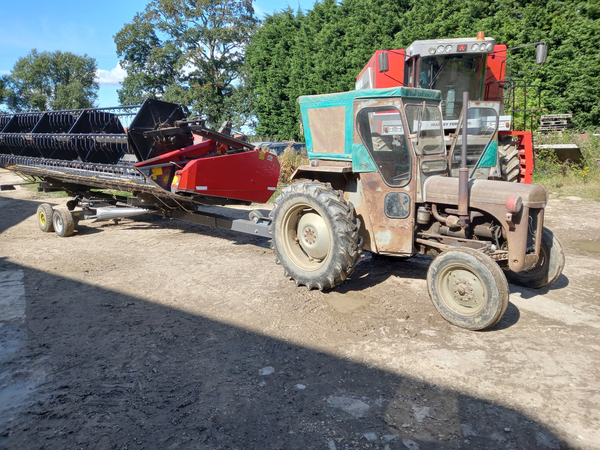 Massey Ferguson ( mainly ) tractor and combine pics from the 70’s and ...