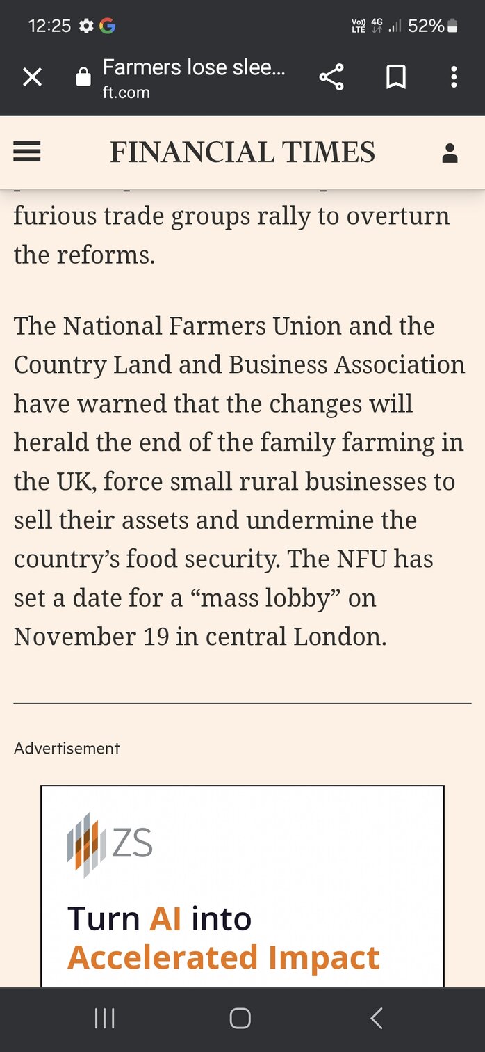 Inheritance tax hell. | The Farming Forum