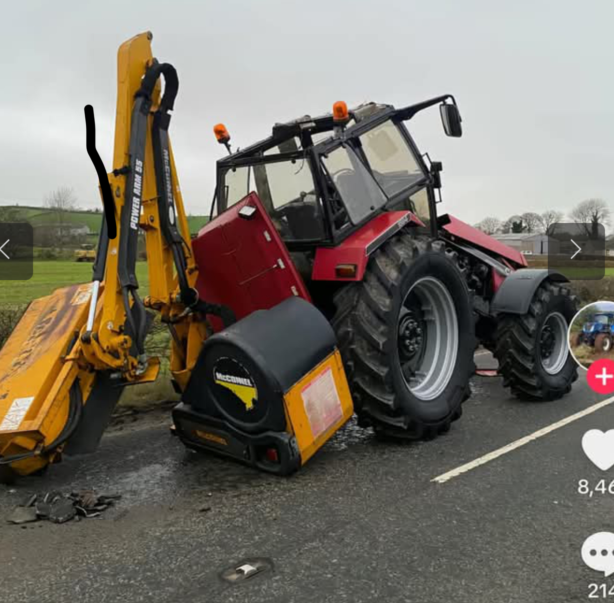 Tractor wreckers store