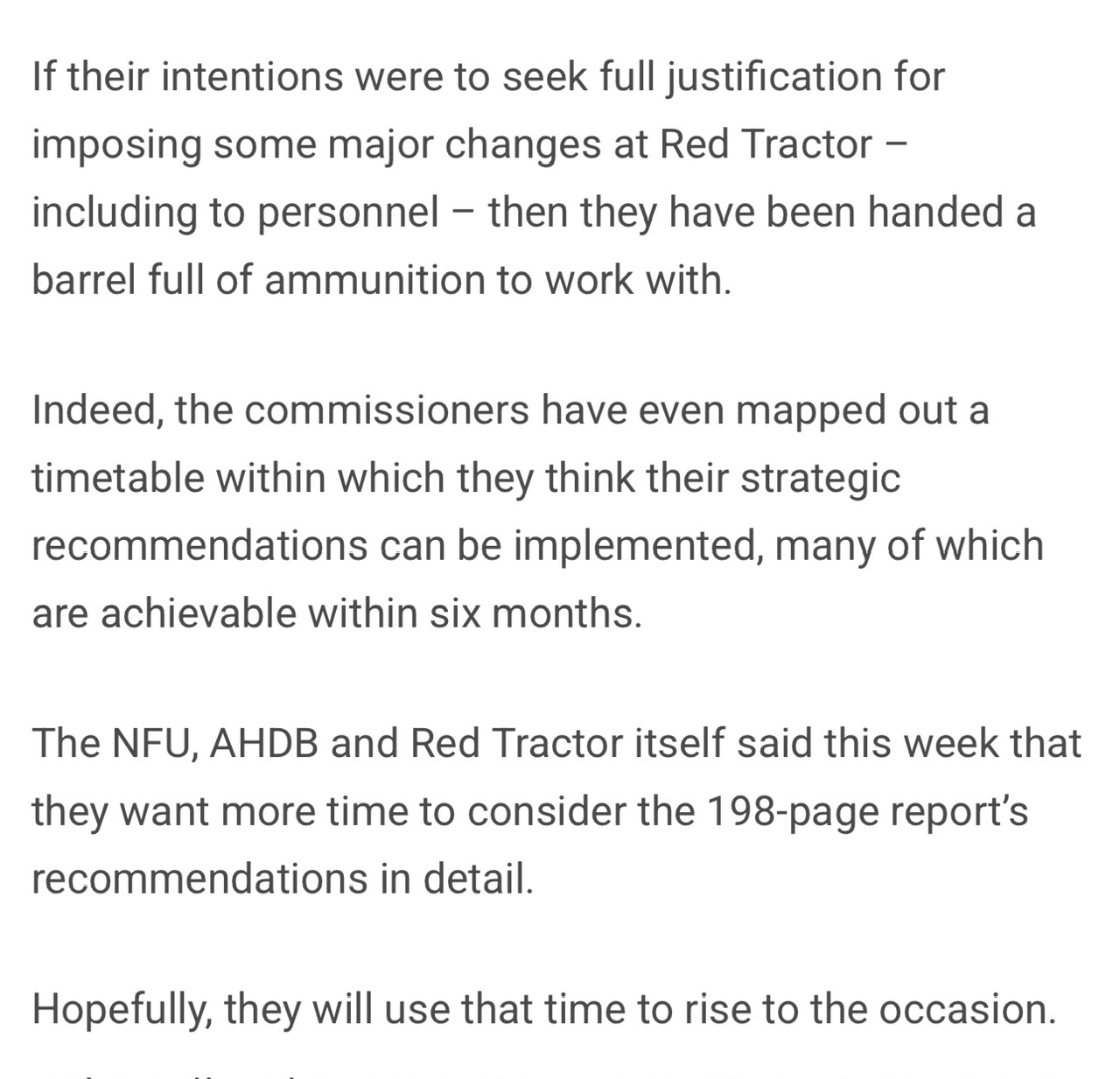 Farm assurance enquiry results | Page 14 | The Farming Forum