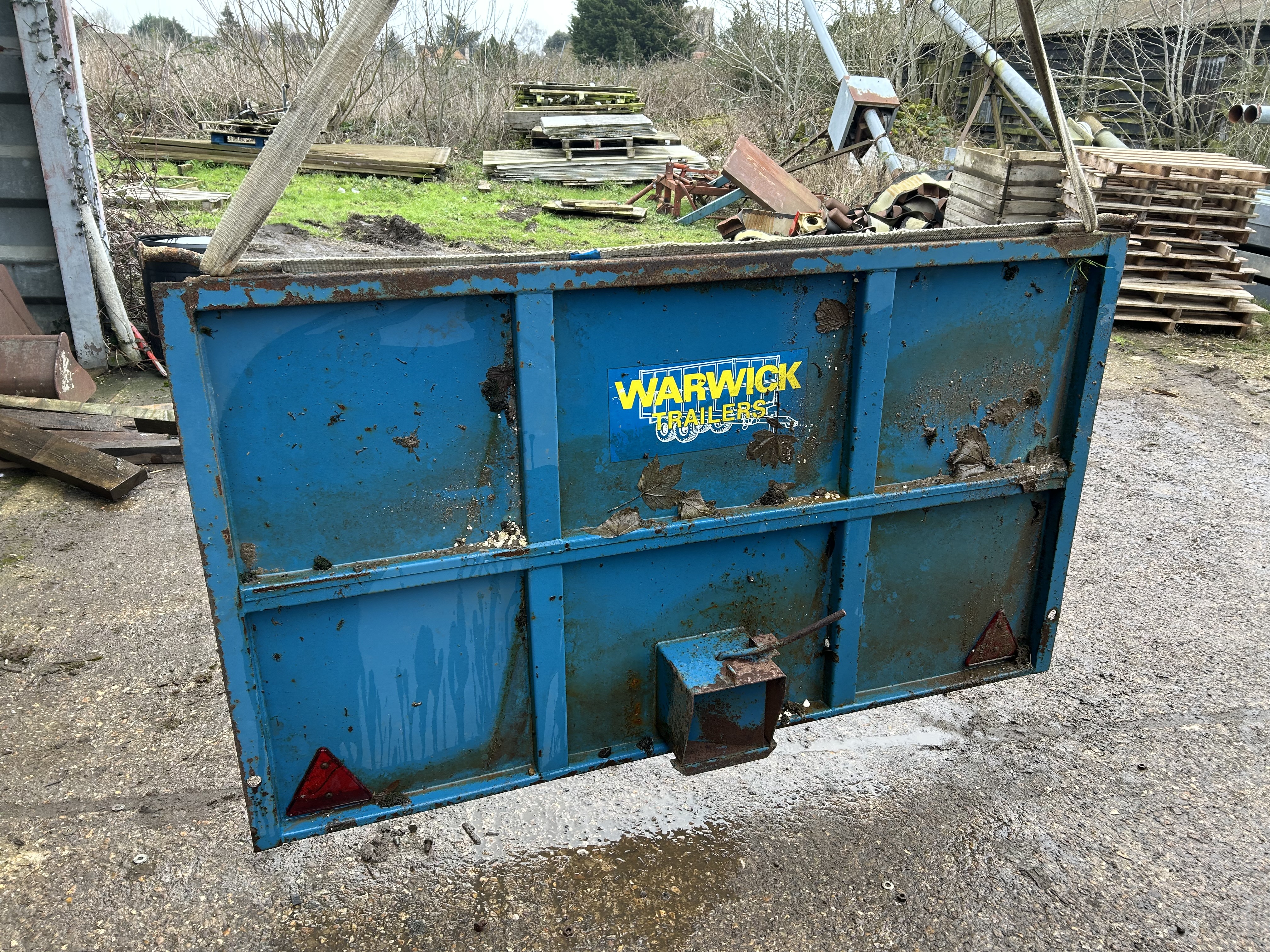 Trailer rear door, | The Farming Forum