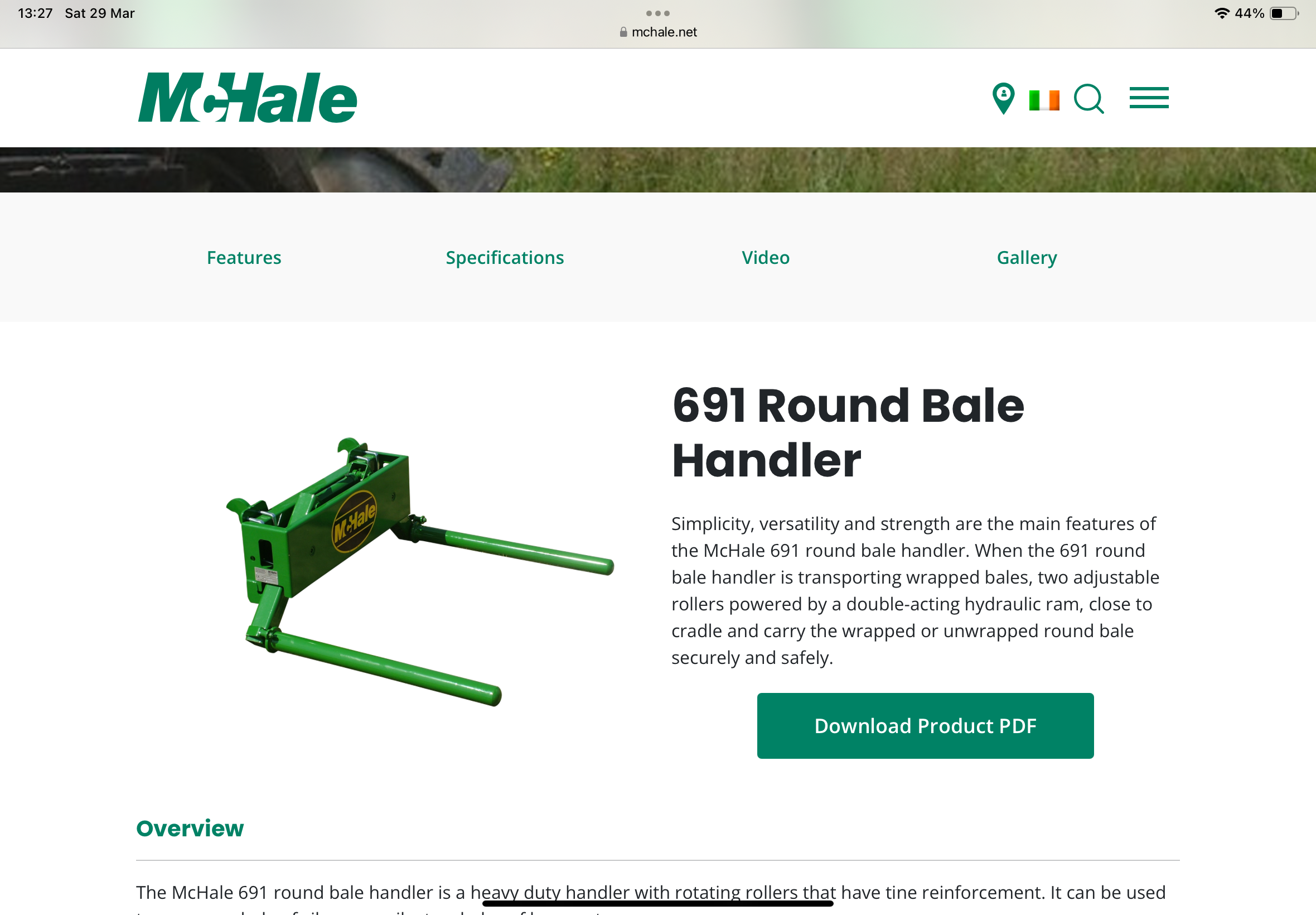Anything better than a Mchale 691 bale handler? | The Farming Forum