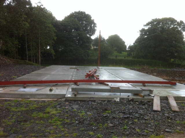 Underground slatted tank for a cubicle building. | The Farming Forum