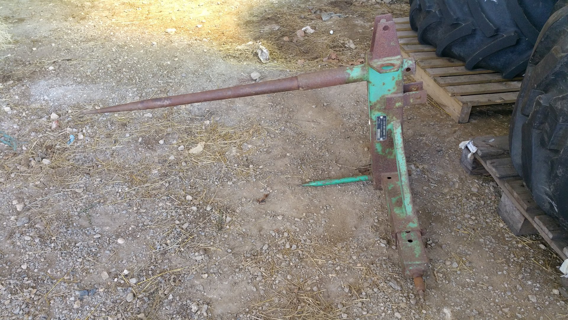 3 point bale spike | The Farming Forum