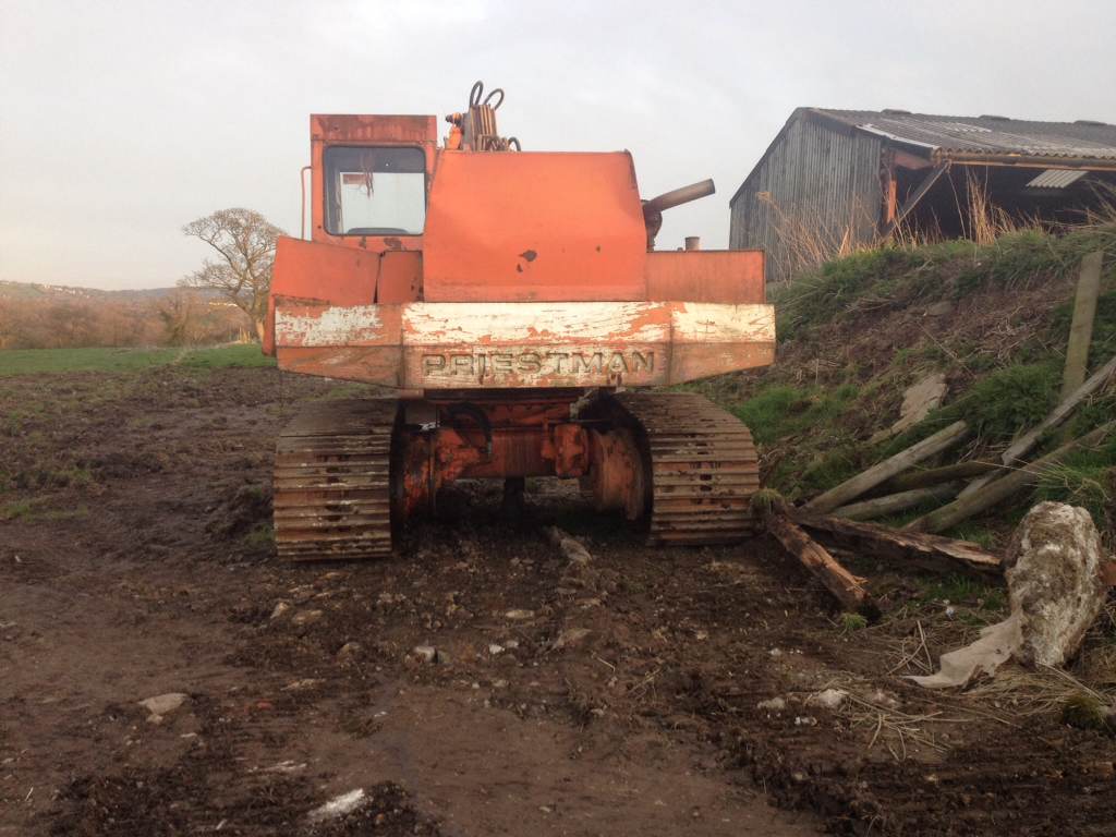 Priestman 13t digger | The Farming Forum